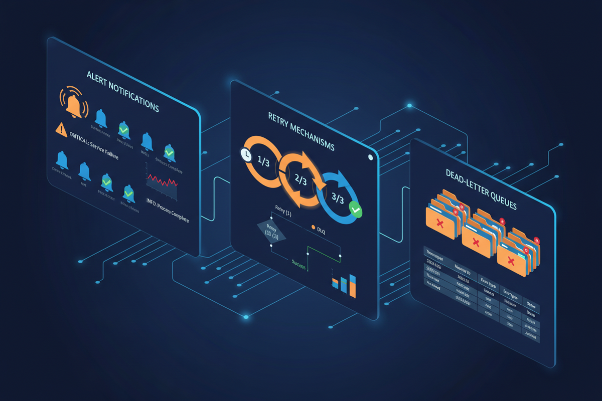 Automation Monitoring: Alerts, Retries, and Dead-Letter Queues for ...